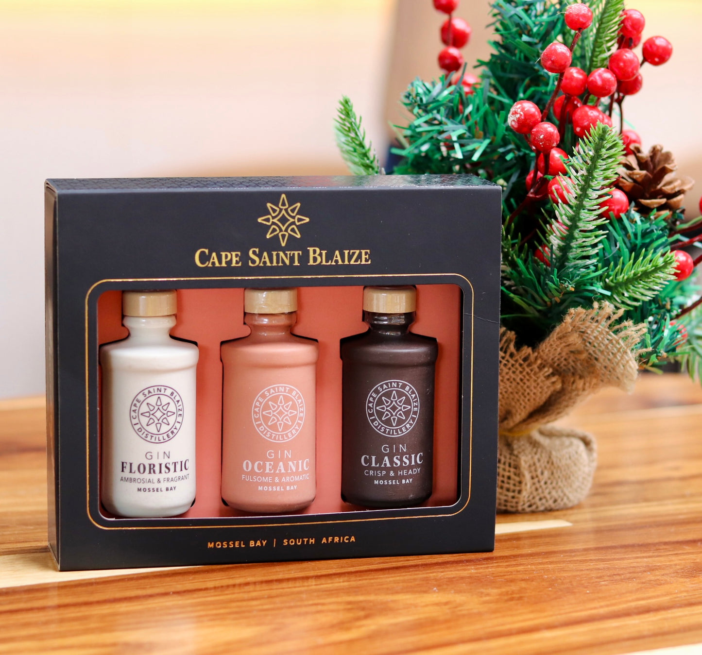 Mini Cape Saint Blaize Gin Set – Cape Saint Blaize Artisanal Distillery